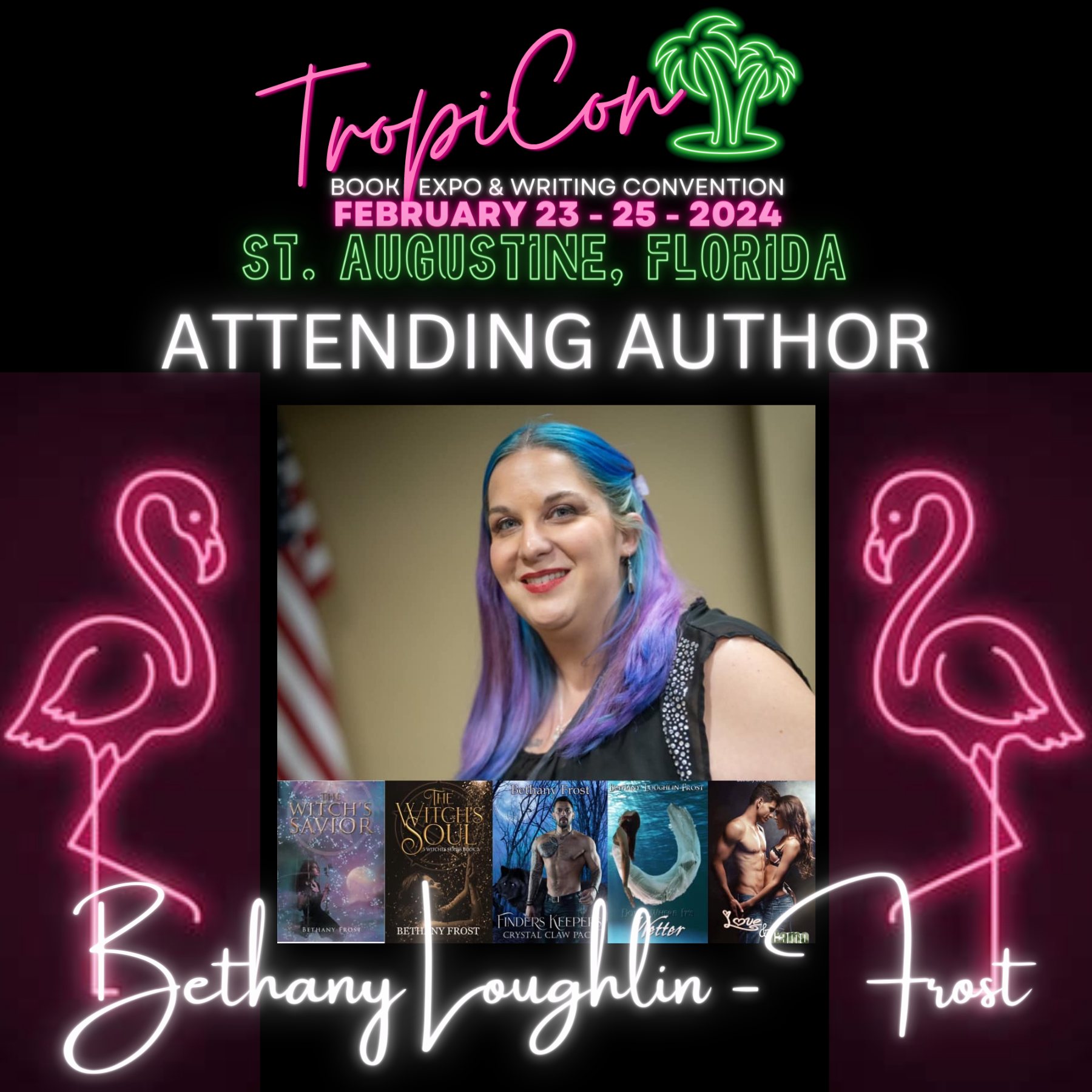 TropiCon 2024! – Author Bethany Loughlin-Frost
