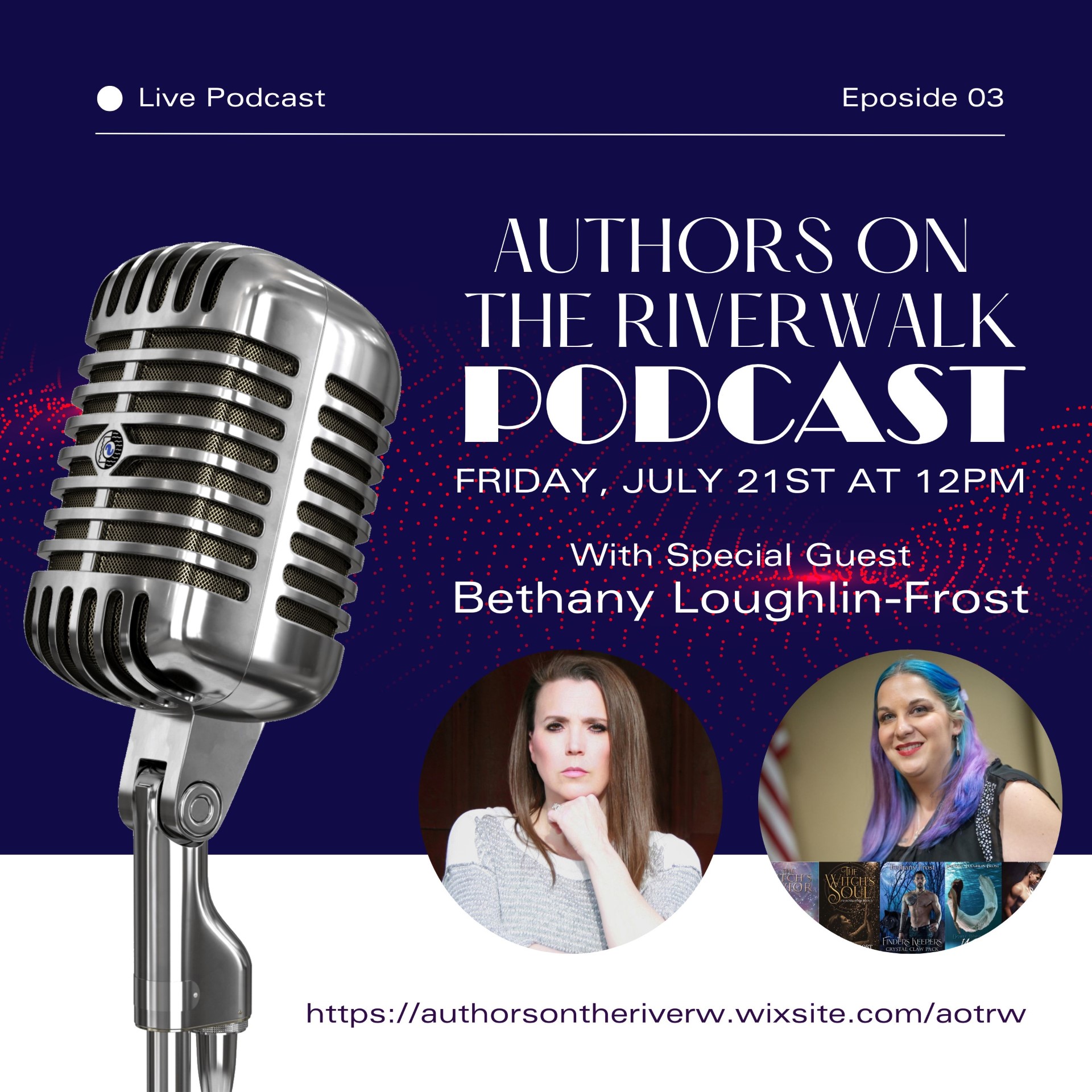 Let’s Talk Podcast – Author Bethany Loughlin-Frost
